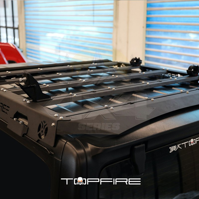 4X4 SERIES > Bagażnik Dachowy TopFire Jeep Wrangler JL ALU